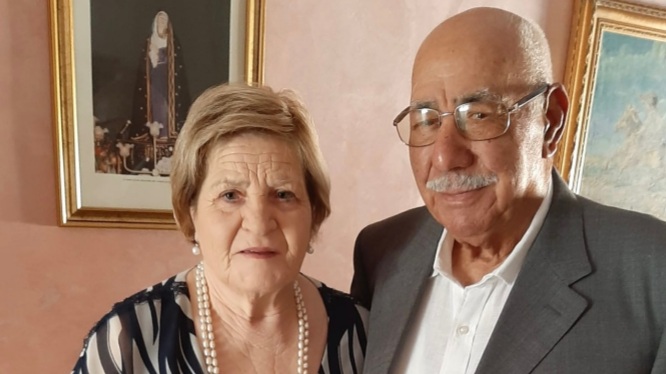 Caltanissetta, 60 anni d'amore per Michele Livecchi e Grazia Alaimo ...