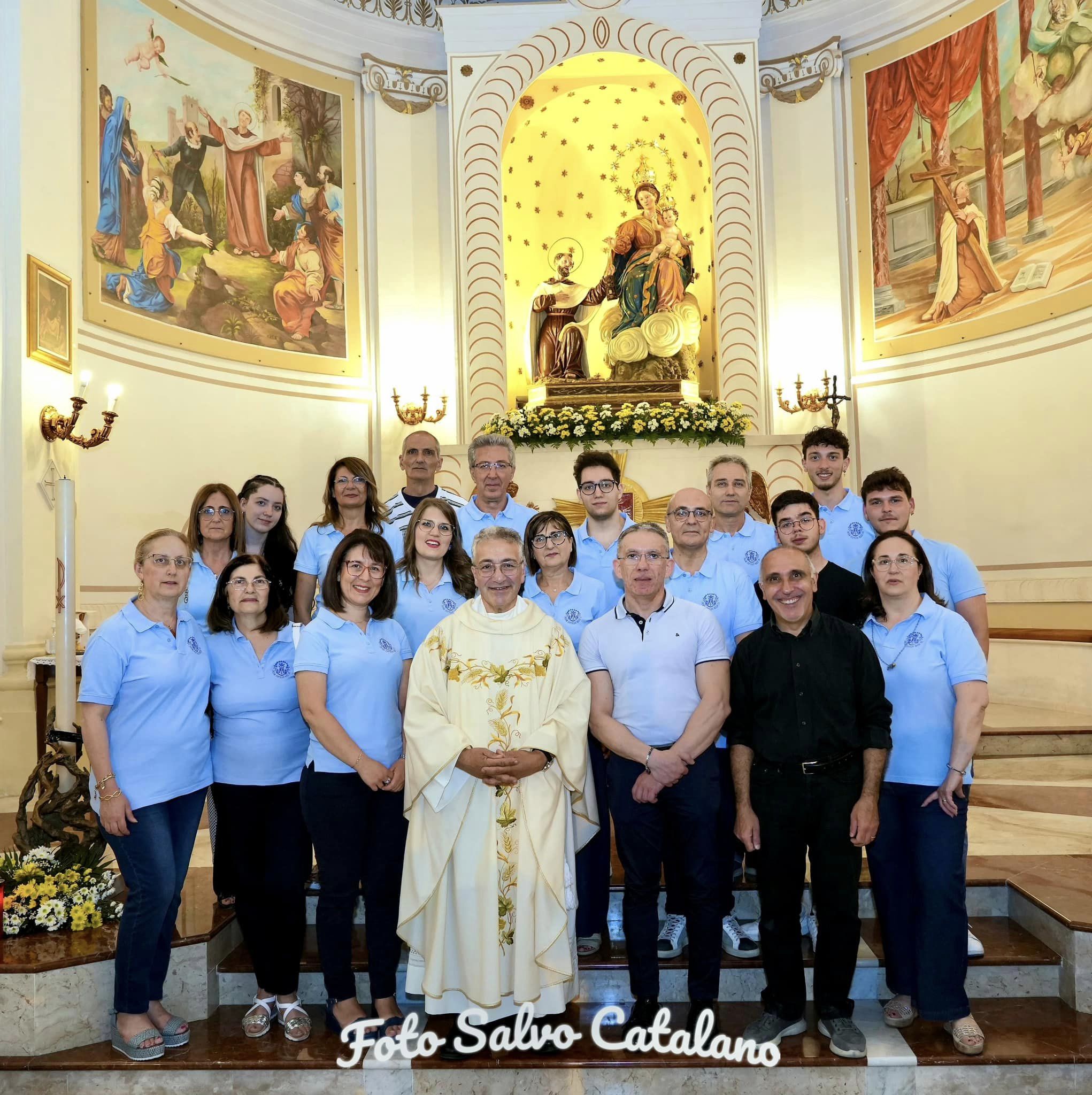 Mussomeli, cerimonia di insediamento al "Carmelo" nuovo parroco Padre ...