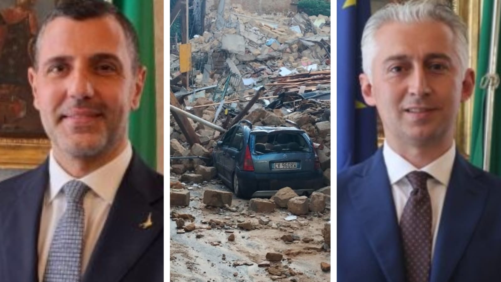 Caltanissetta. Evacuata una famiglia dopo il crollo in via Niscemi ...