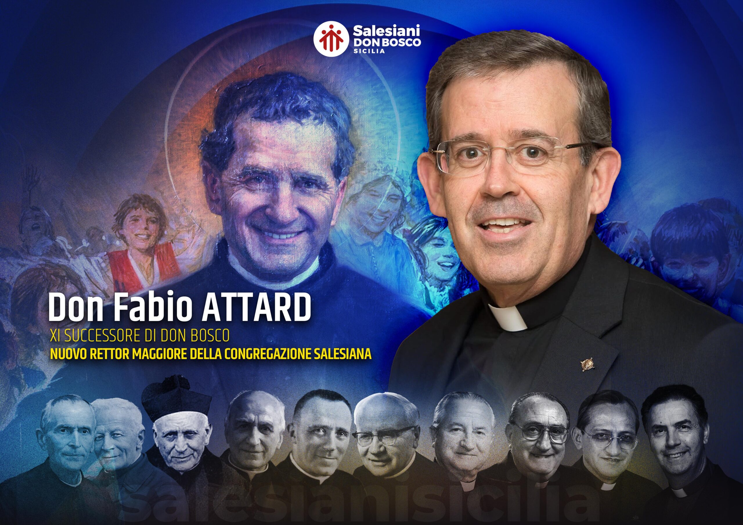 Don Fabio Attard è il nuovo Rettor Maggiore dei Salesiani di Don Bosco ...