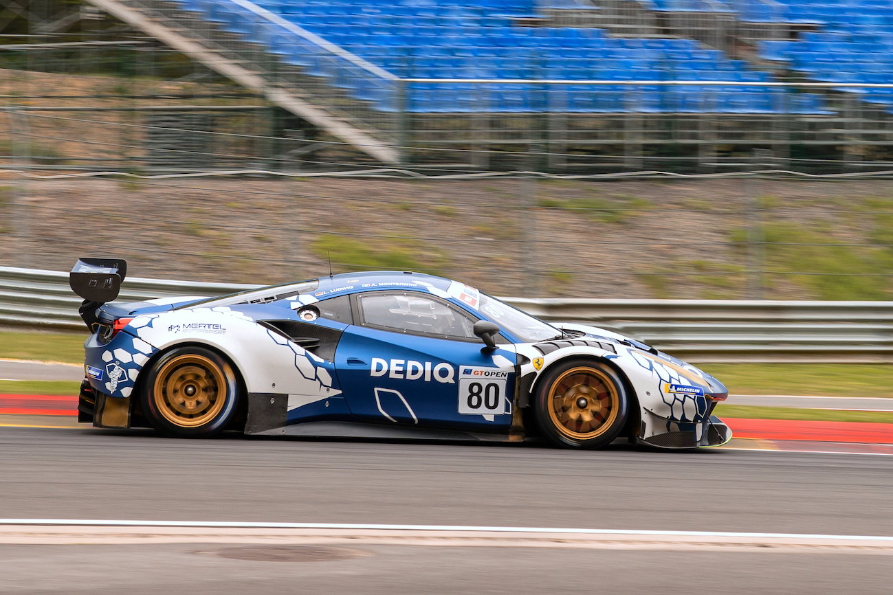 Motori. Andrea Montermini in progressione al rientro a Spa ...