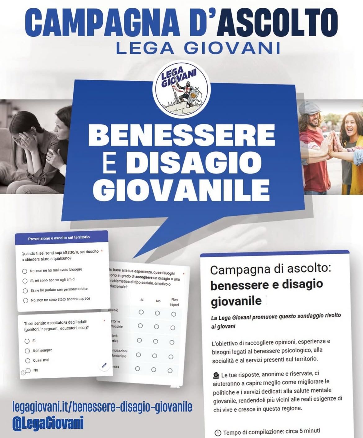 Caltanissetta. Disagio giovanile e benessere, Lega Giovani lancia una ...