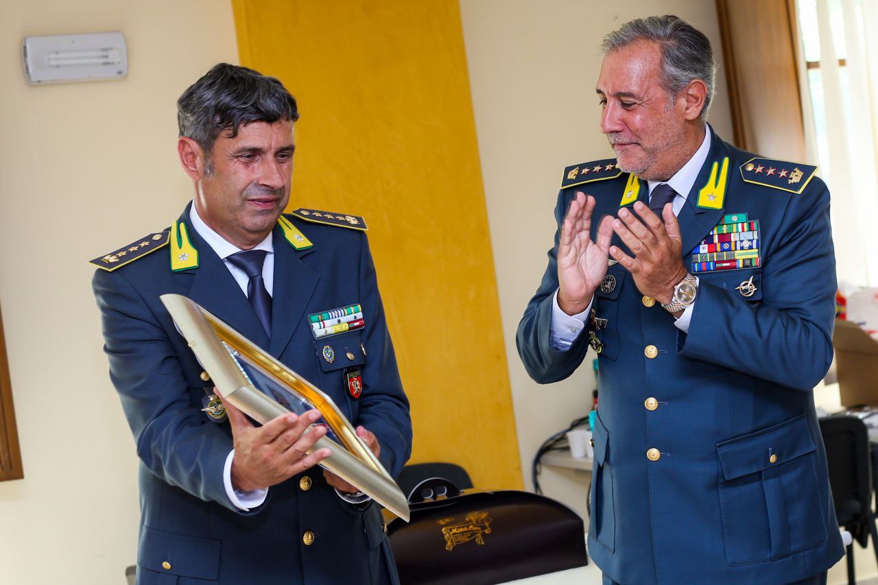 Caltanissetta. Guardia di Finanza, il Colonnello Sergio Cerra cessa il ...