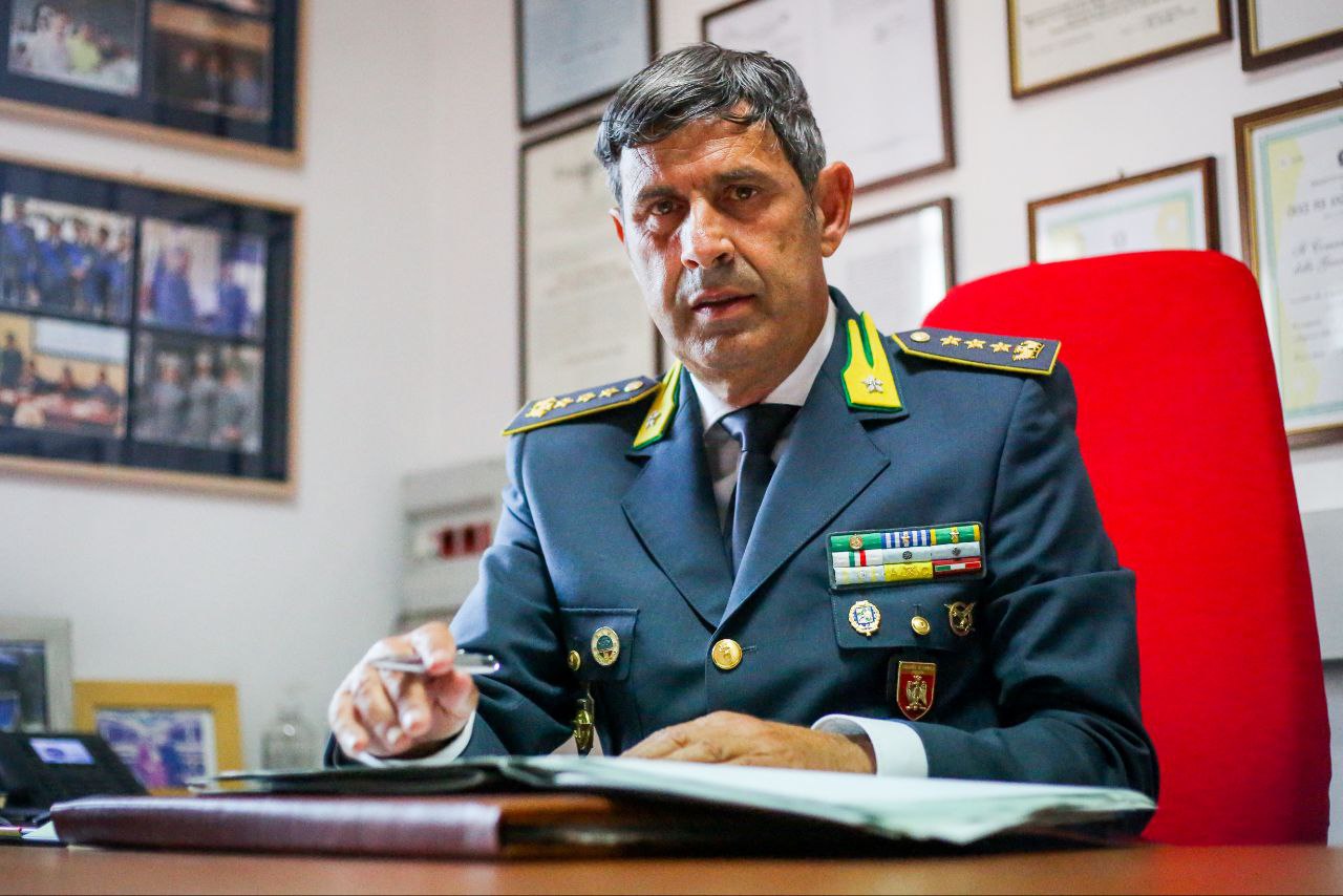 Caltanissetta. Guardia di Finanza, il Colonnello Sergio Cerra cessa il ...