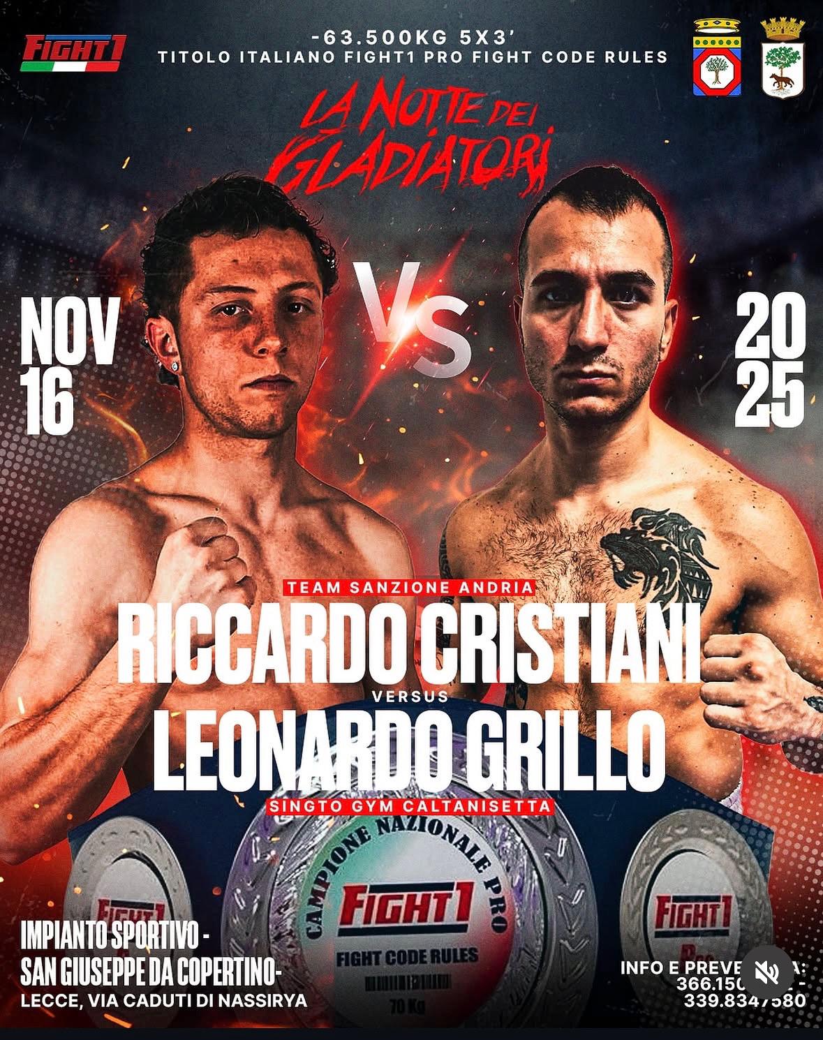 Caltanissetta. "La notte dei gladiatori", a Lecce la sfida del nisseno ...