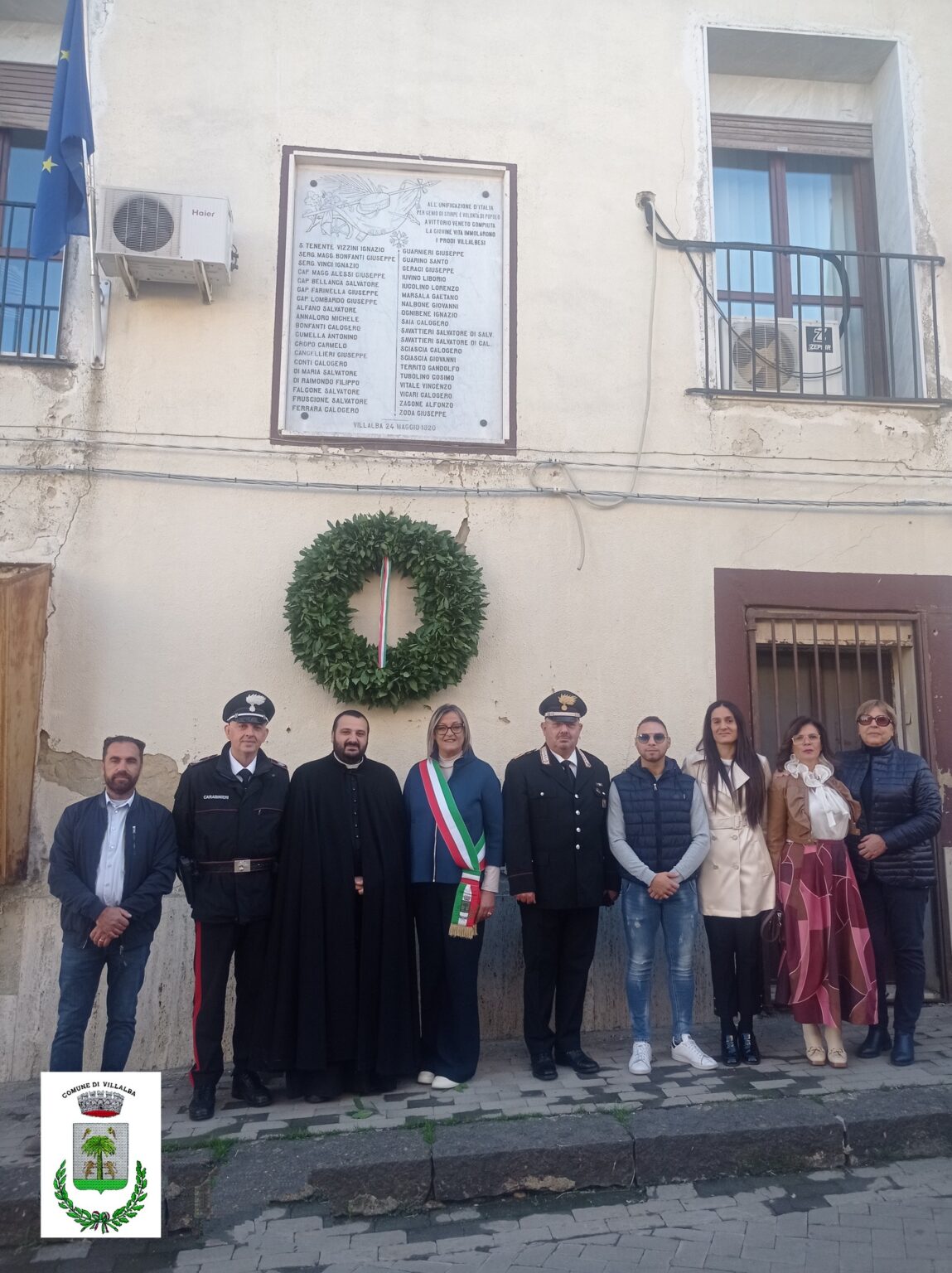 A Villalba celebrata la giornata dell'Unità d'Italia e delle Forze ...