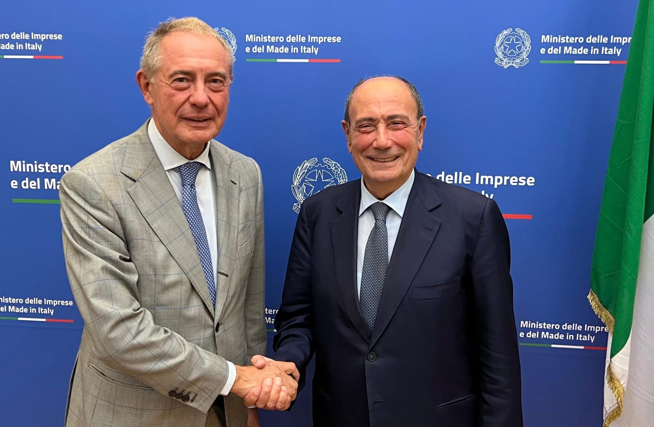 Caltanissetta. Telecontact Center, Schifani incontra il ministro Urso ...