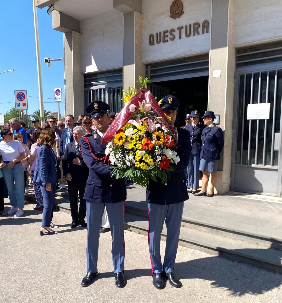Caltanissetta ricorda i poliziotti Salvatore Falzone e Michele Pilato ...